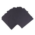 SOPOTUTU double sided origami paper Matte Black 15 cm Square Sheets 100 ...