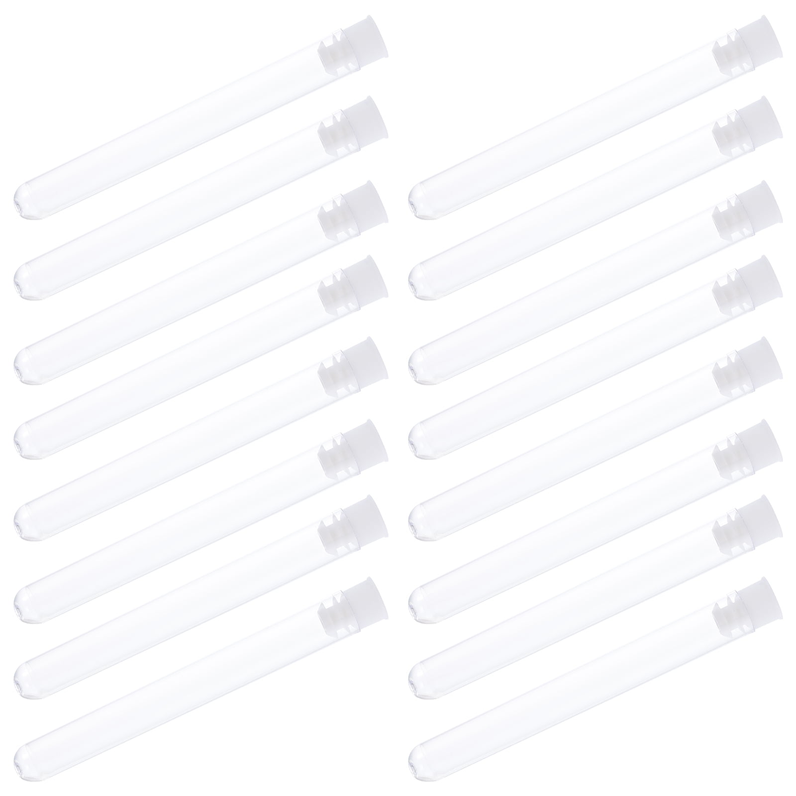 SOPOTUTU Portable Test Tube Plastic 100pcs - Walmart.com