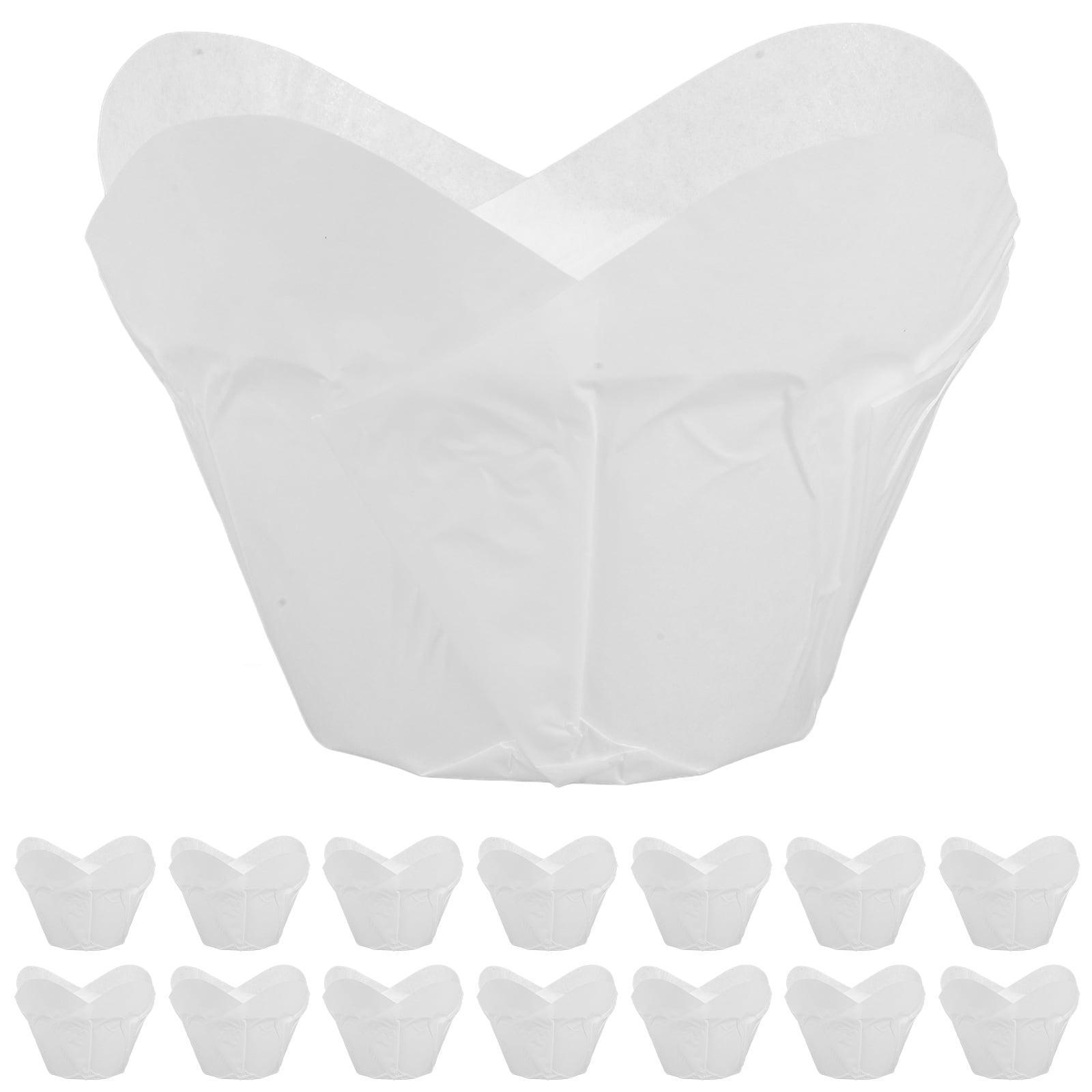 SOPOTUTU White Paper Baking Liners Lotus Style for Safe Baking and ...