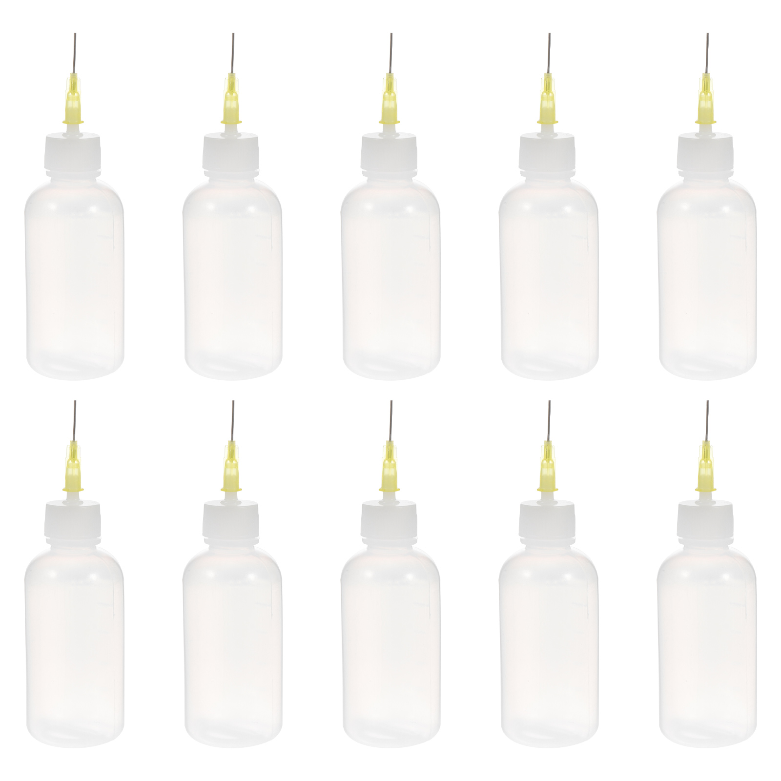 SOPOTUTU White Compact Glue Squeeze Bottles Controlled Dropping Speed ...