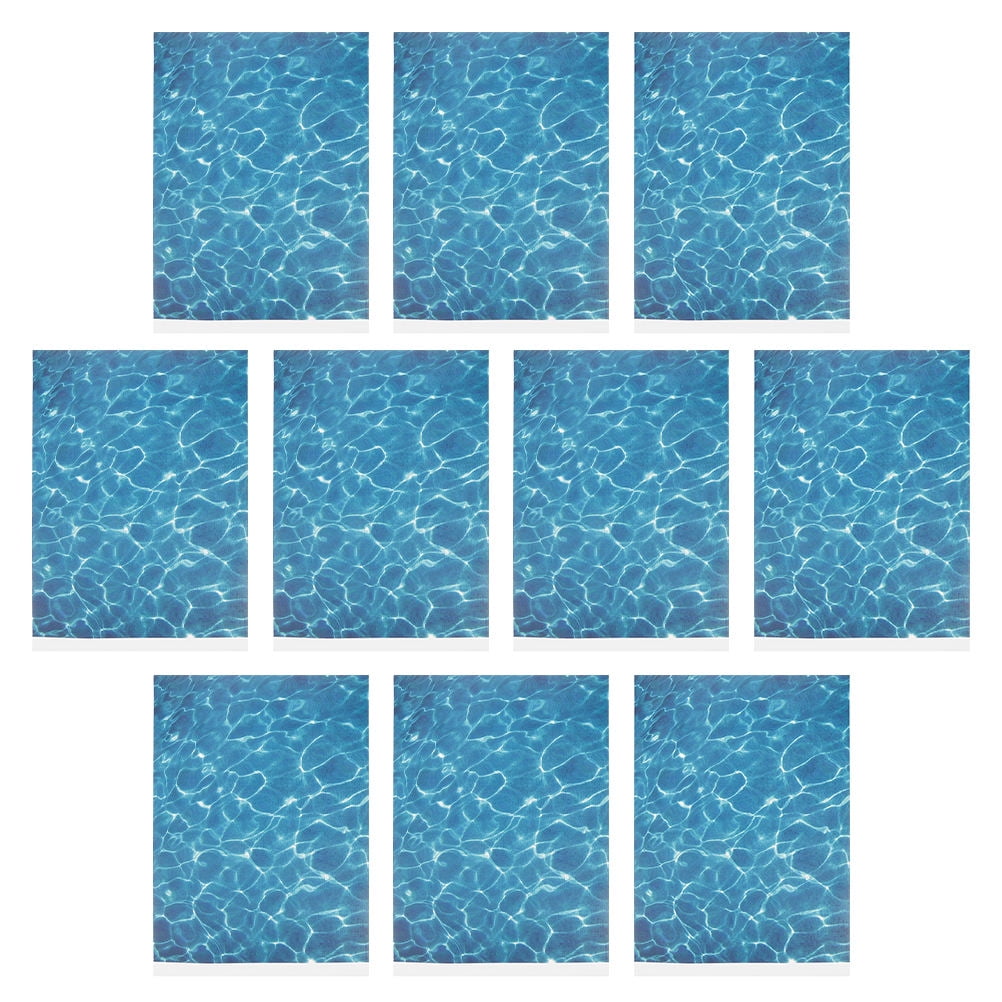 SOPOTUTU 10Pcs Realistic Plastic Water Basing Sheet for Sand Table ...