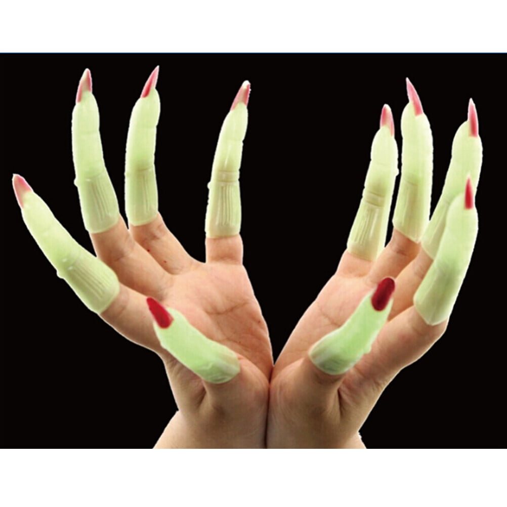SOPOTUTU 10Pcs Finger Extensions Glow In The Dark For Party - Walmart.com
