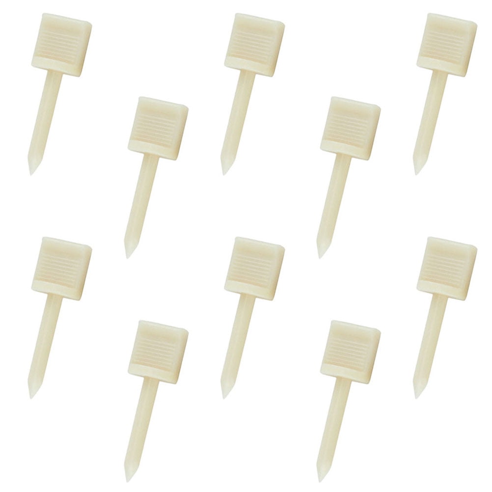 SOPOTUTU 10 Pcs White Nylon Fixed Target Nails Archery Accessories ...