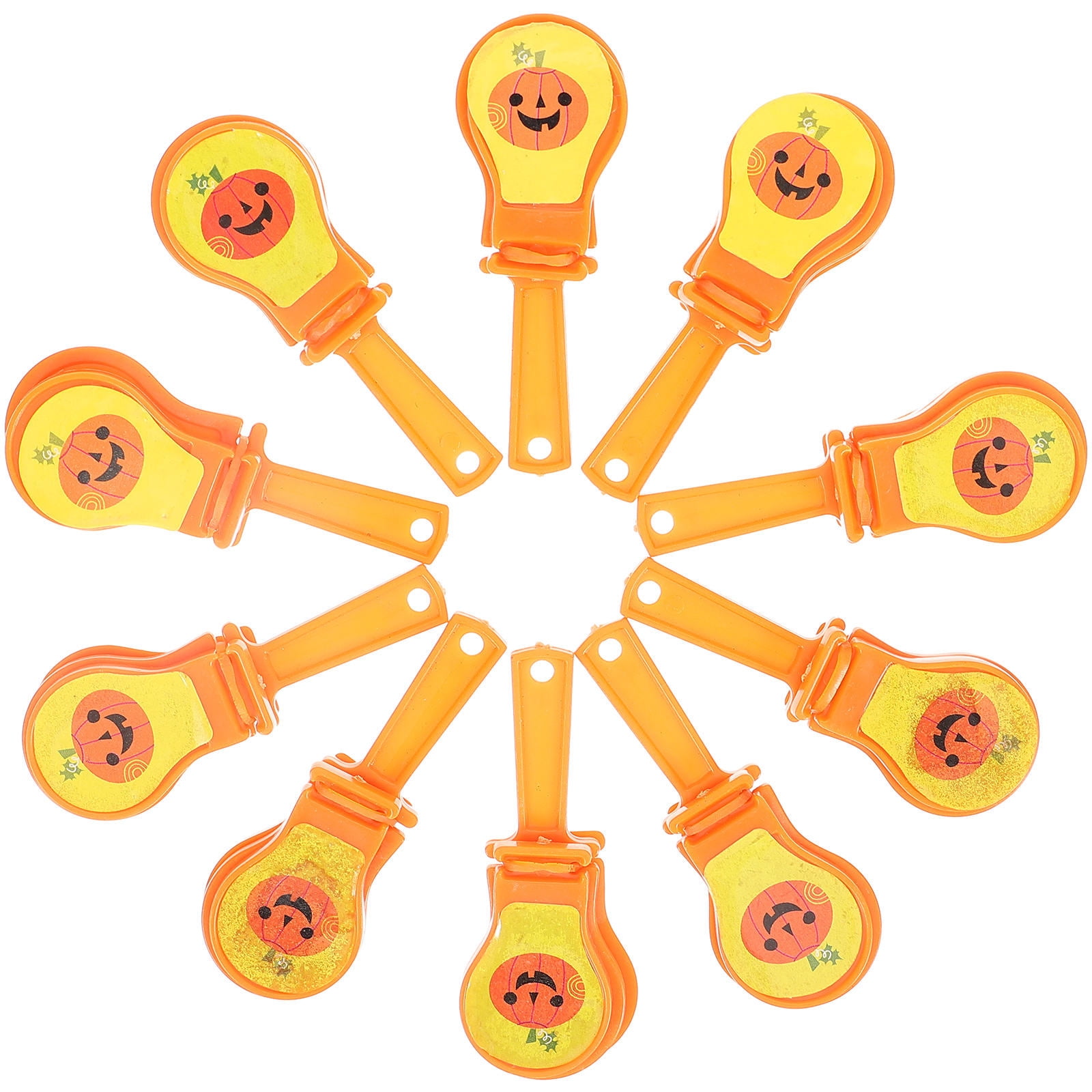 SOPOTUTU 10Pcs Plastic Hand Clappers for Cheering Noisemakers Bulk ...