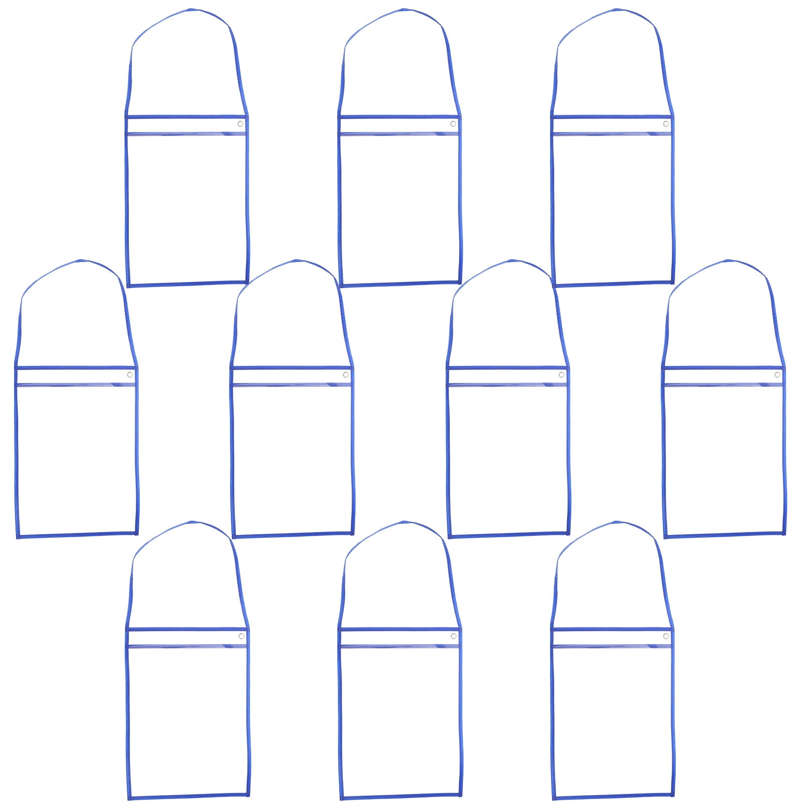 SOPOTUTU 10Pcs Transparent Document Organizer Sleek Modern Design ...