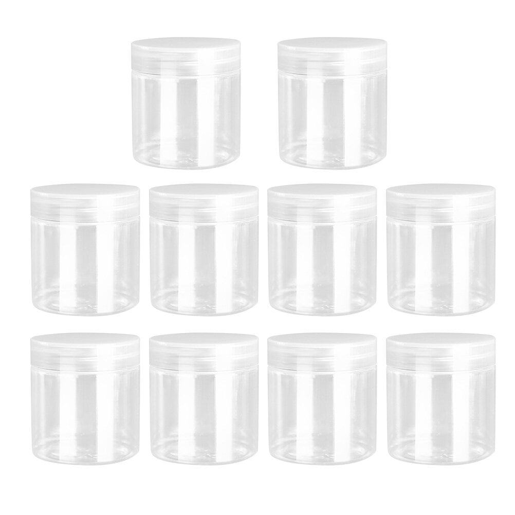 SOPOTUTU Sopotutu Transparent Design Small Travel Jars for Cosmetics ...
