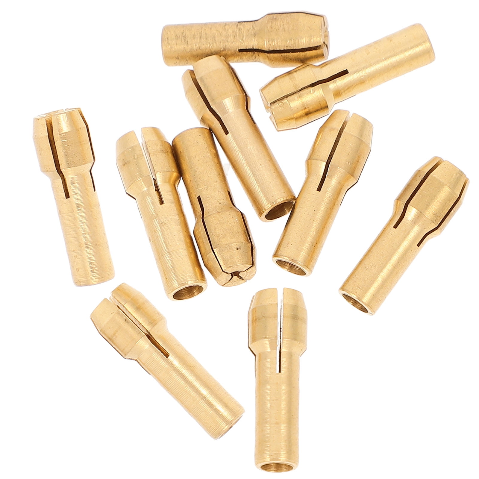 SOPOTUTU 10Pcs Yellow Copper Drill Chuck Set for Electric Drill with ...