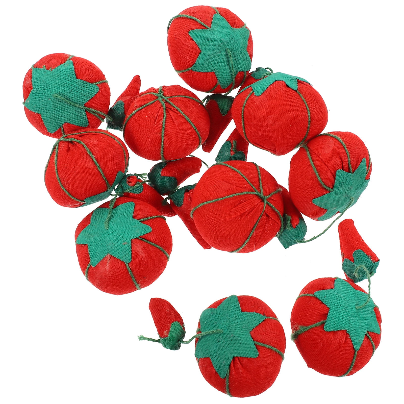 SOPOTUTU Red Cloth Pin Cushion for Sewing Storage Prevents Needle ...