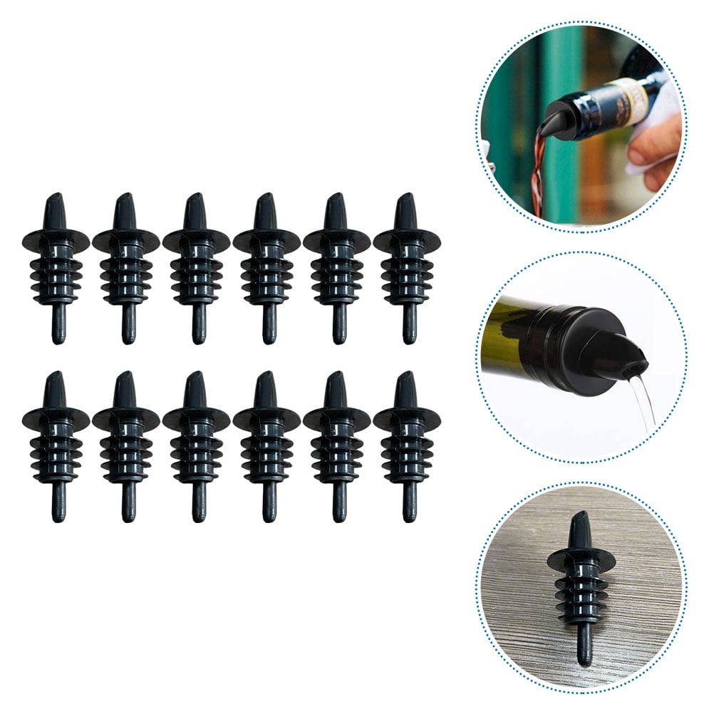 SOPOTUTU Sopotutu 12pcs Portable Practical Pourer Cap Fits Adults Wine ...