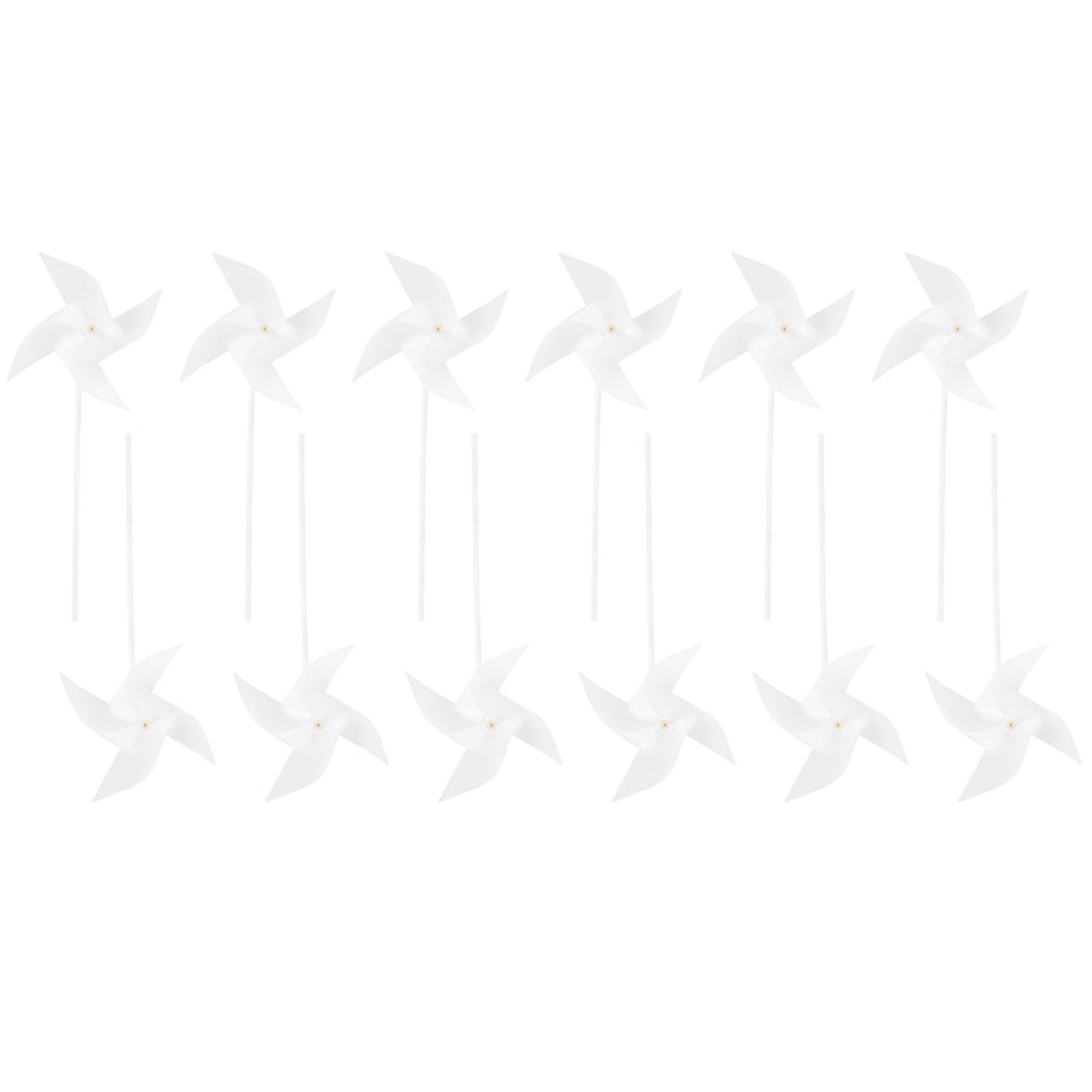 SOPOTUTU 12Pcs Kids Diy Pinwheels Decorative Windmill Toy Perfect for ...