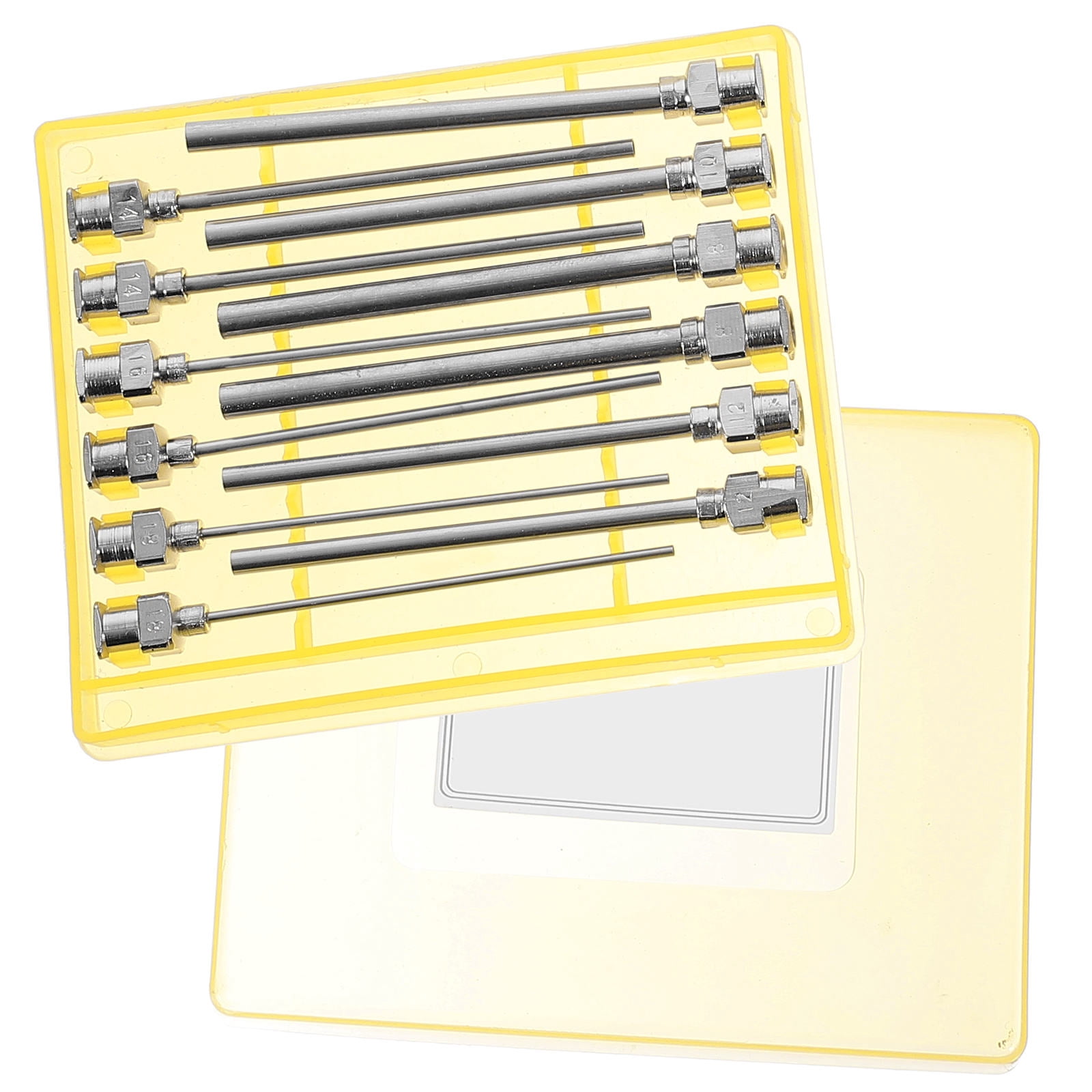 SOPOTUTU 12Pcs Luer Lock Dispensing Needle Steel for Laboratory Work ...