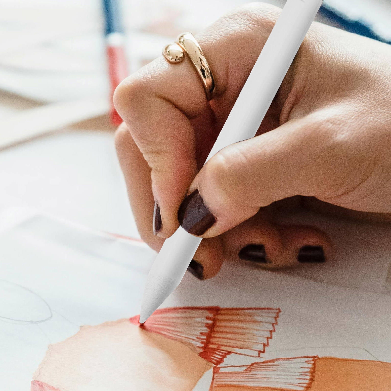 SOPOTUTU 14Set Blending Stump And Tortillon Set for Shading and Erasing Multi Color Oil Pastel ...