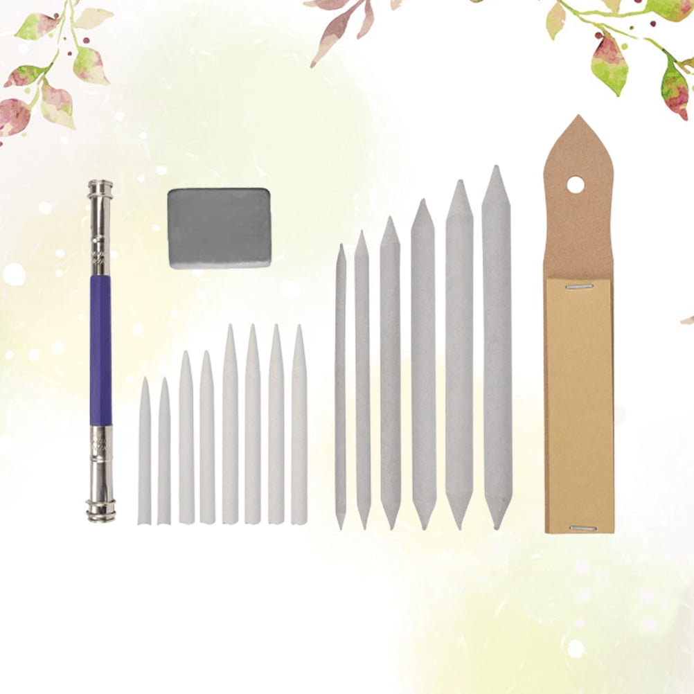 SOPOTUTU 17Pcs Blending Paper Stumps Assorted Color for Sketching ...