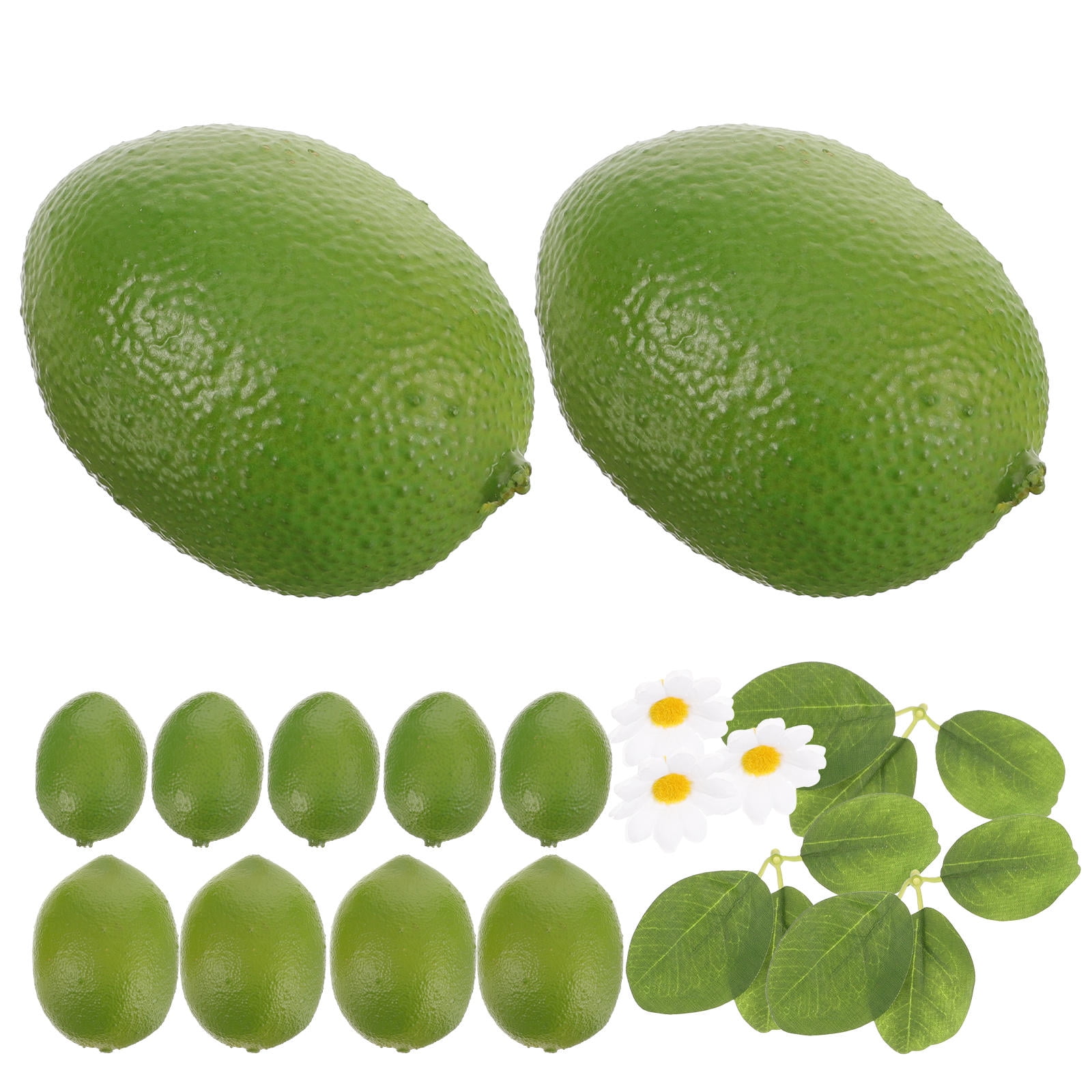 SOPOTUTU 18Pcs Artificial Lemon Slices Plastic Faux Lemons Decor Bright ...