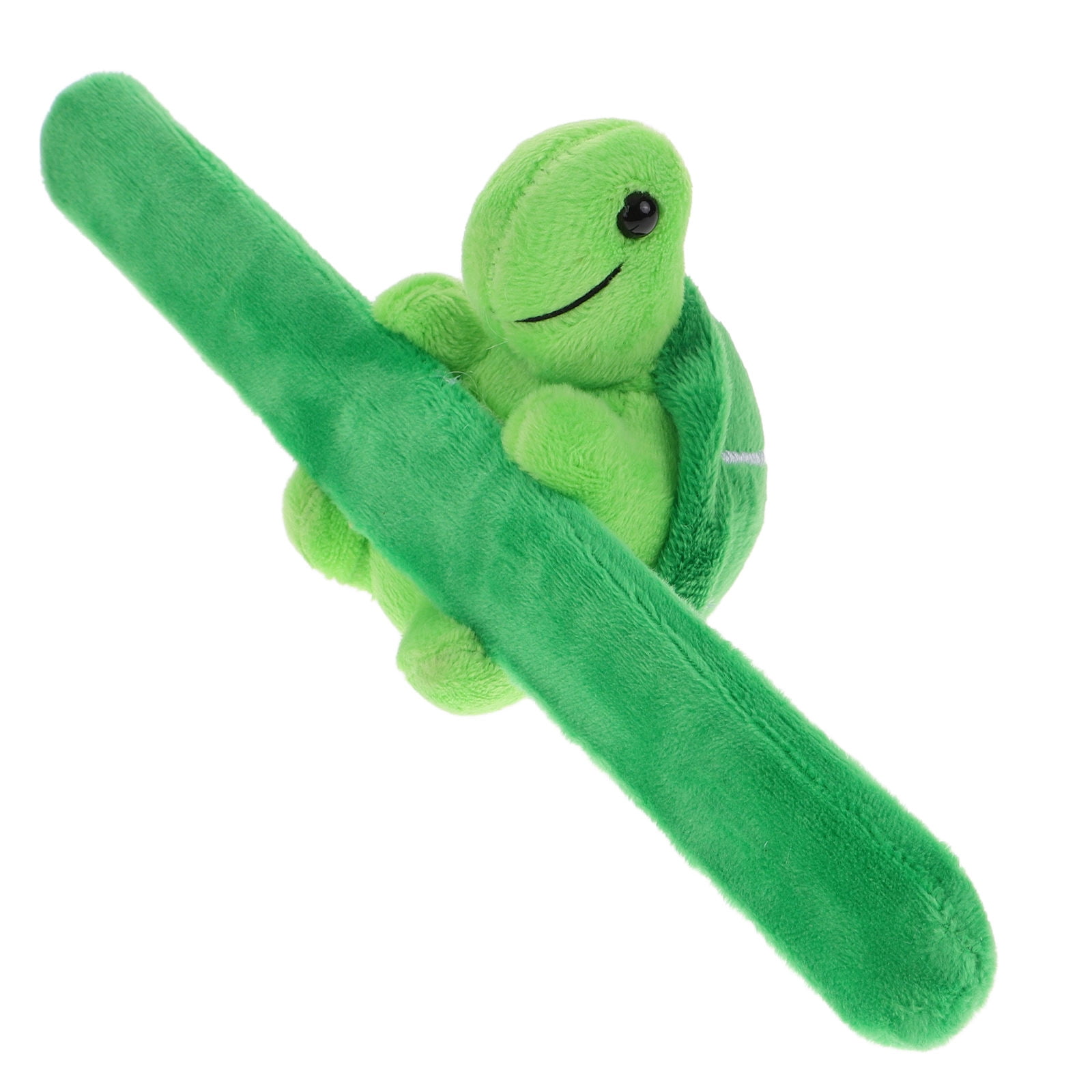 SOPOTUTU 18Set Animal Huggers Slap Bracelets for Kids Green Plush ...