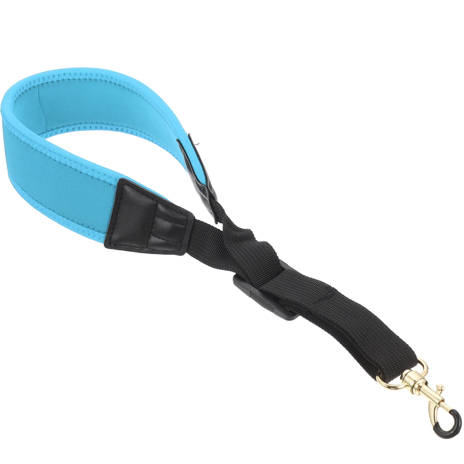 SOPOTUTU Durable Saxophone Neck Strap Blue Cotton and Metal for Long ...