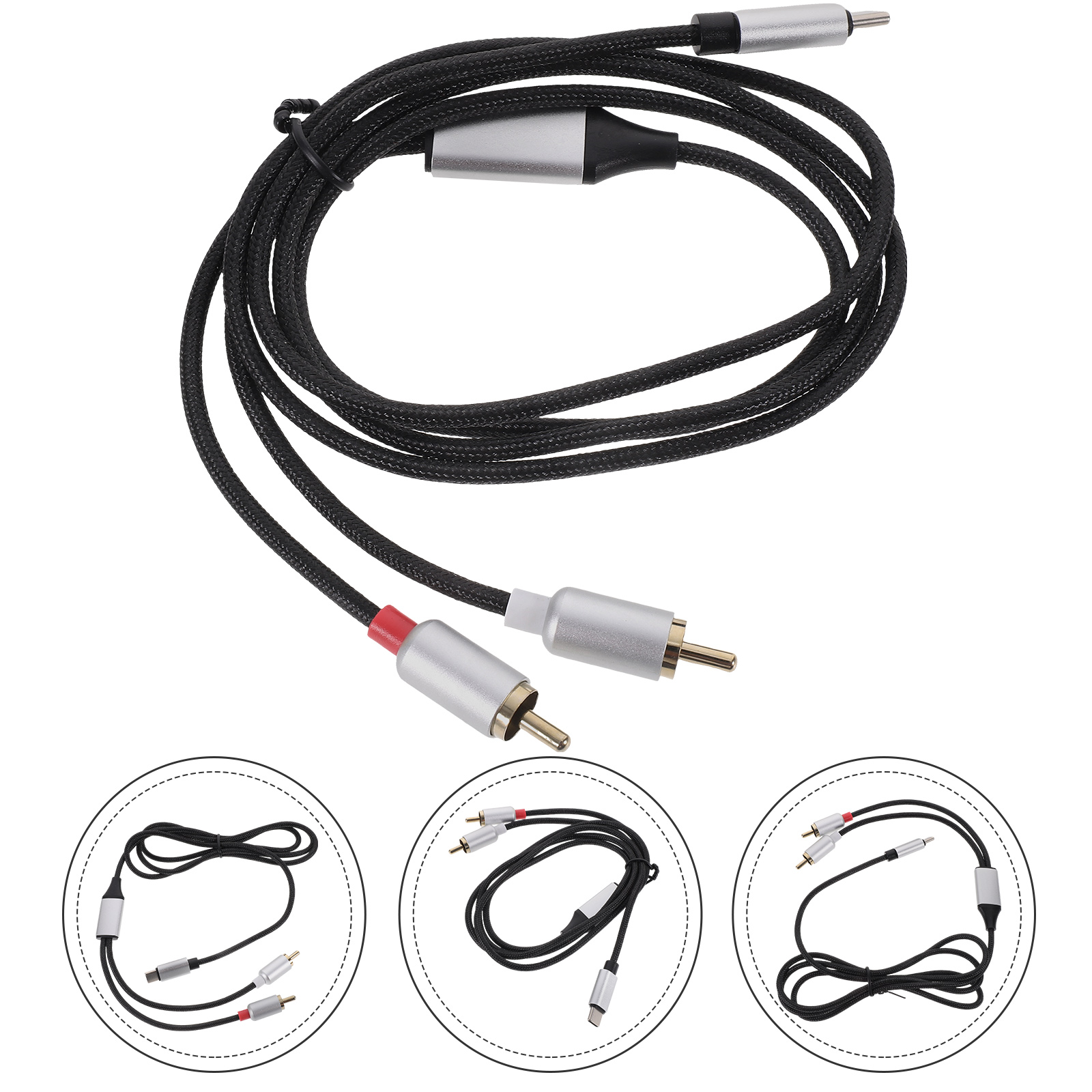 SOPOTUTU 1Pack Audio Cable for Smartphones with Gold Plating and Metal ...