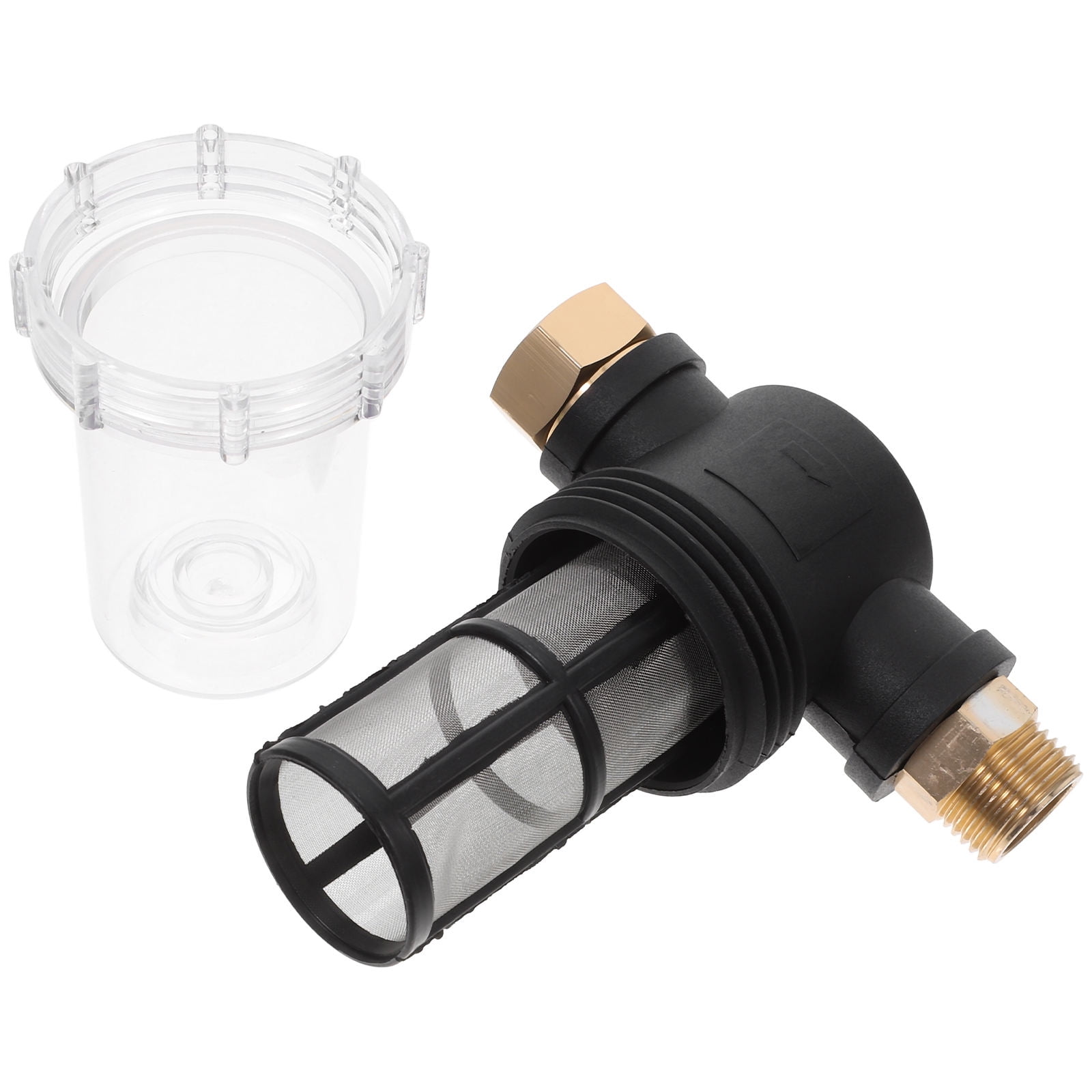 SOPOTUTU 1Pack Black Garden Hose Filter Attachment for Connection for ...