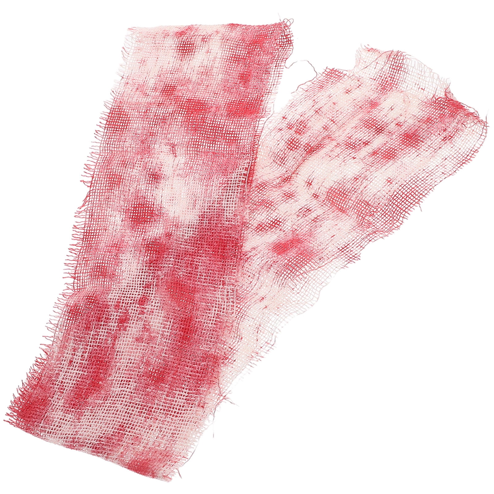 SOPOTUTU 1Pack Bloody Gauze Prop for Spooky Cloth and Warning Tape Use ...