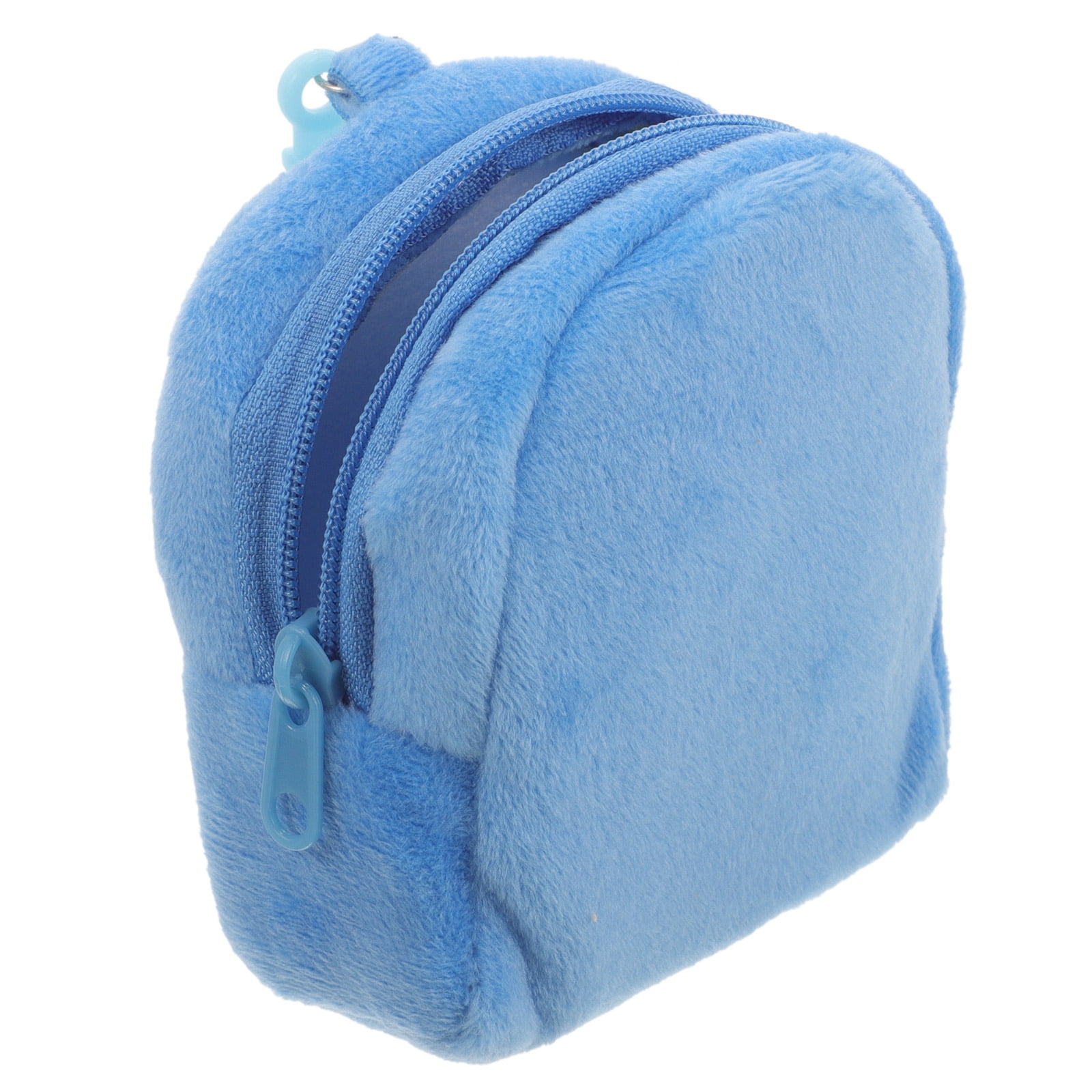 SOPOTUTU 1Pack Blue Plush Novelty Purse for Teen Girls and Children to ...