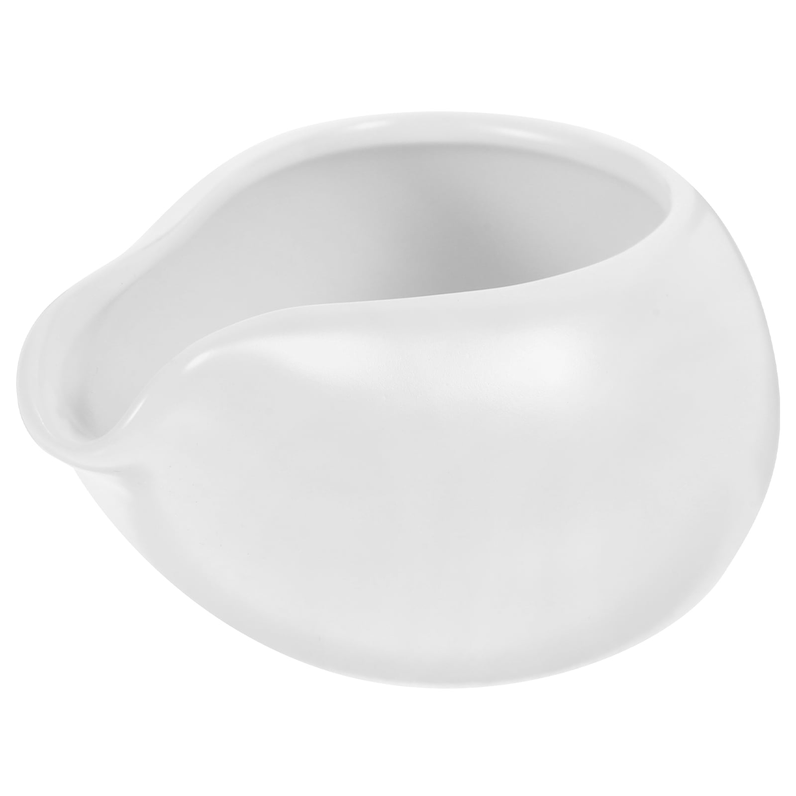 SOPOTUTU Ceramic Honey Pitcher Round Spout for Restaurant Owners in ...