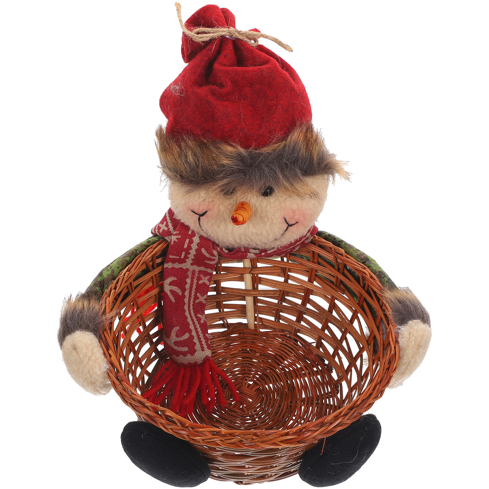 SOPOTUTU Baskets for Home Storage Light Brown Cloth 1Pcs with Gift ...