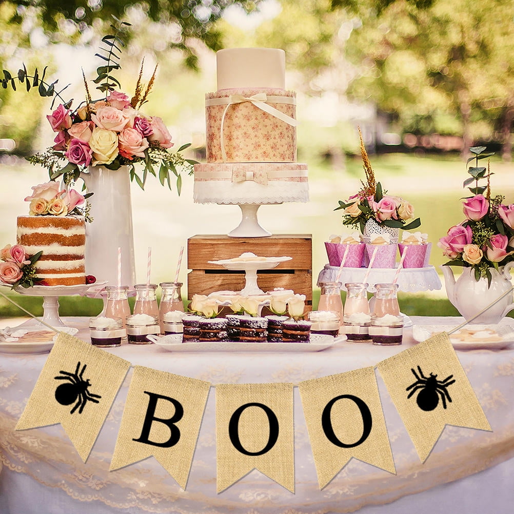 SOPOTUTU Pennant Banner Linen Assorted Color 1Pack 5.1x7.1in - Walmart.com