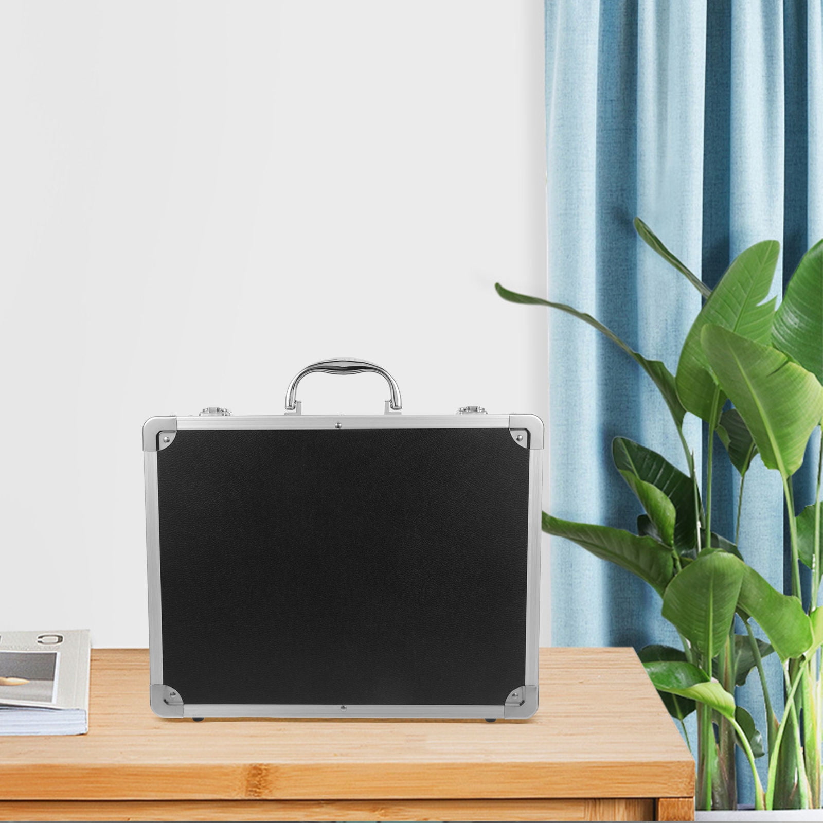 SOPOTUTU Carrying Metal Case Briefcase Aluminum Alloy Large Capacity ...
