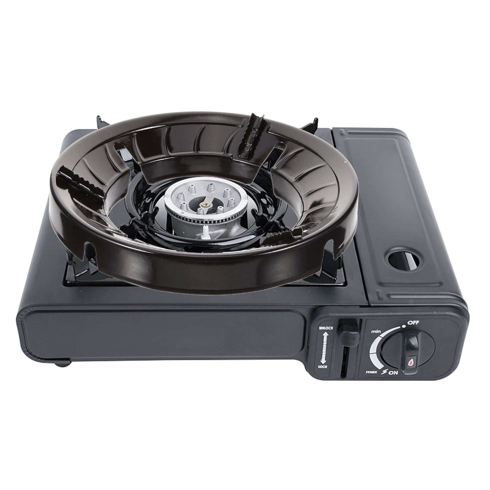 SOPOTUTU 1Pack Energy Saving Round Wok Stand for Gas Hob Wok ...