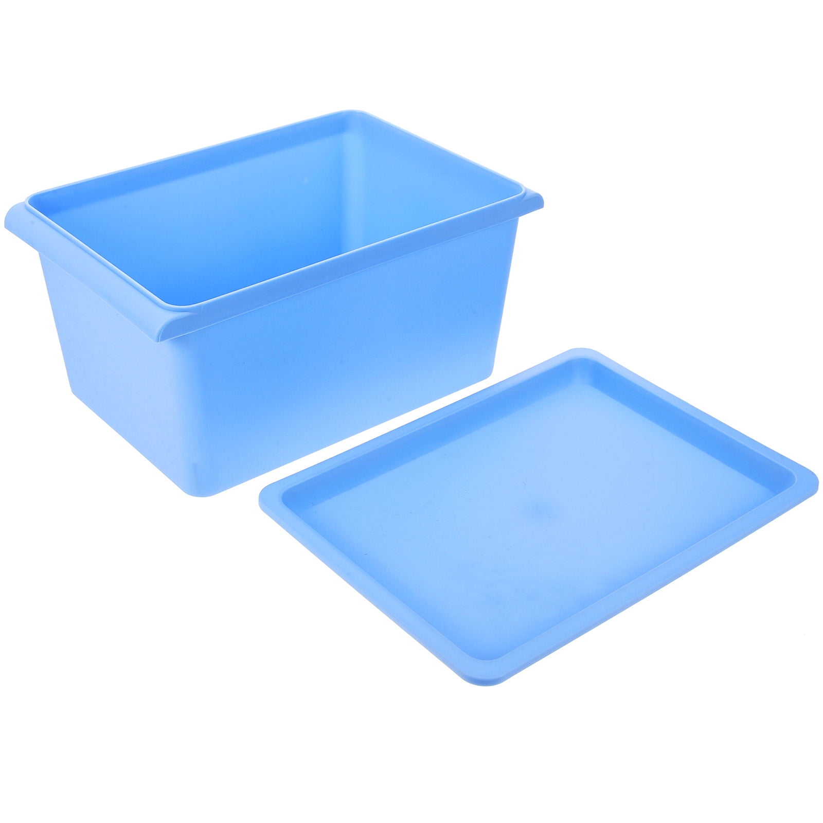 SOPOTUTU Small Clear PP Storage Bin for Organization Home Office ...