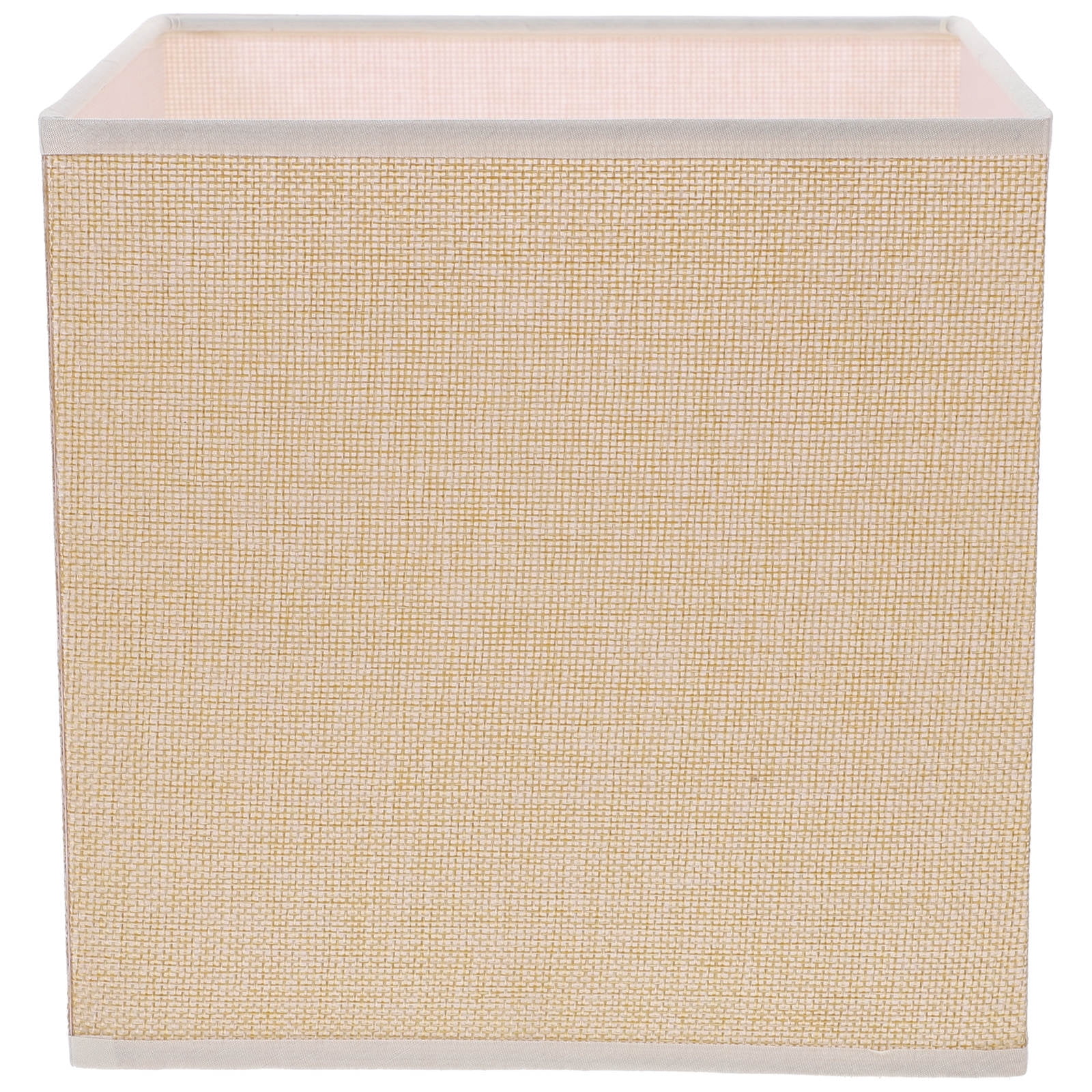 SOPOTUTU 1Pack Light Yellow Linen Square Lampshade for Ceiling Lamp ...