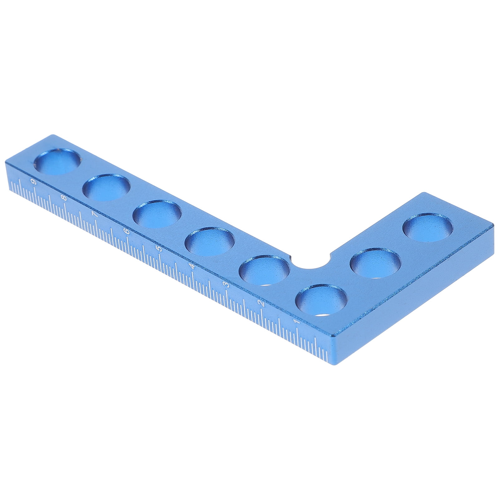 SOPOTUTU 1Pack Metal Engineering Ruler Blue for Carpenter and Men ...