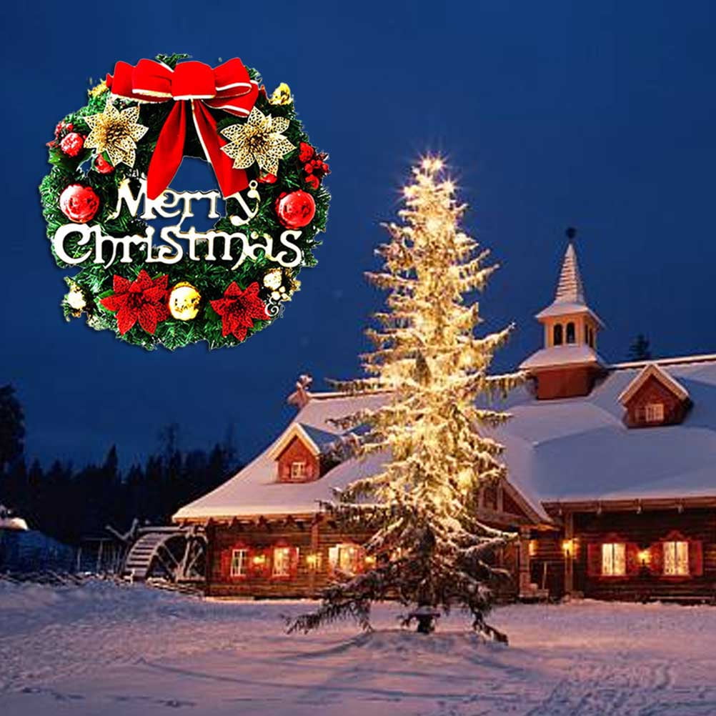 SOPOTUTU 1Pack Multi Colored PVC Garland for Christmas and Party Door ...