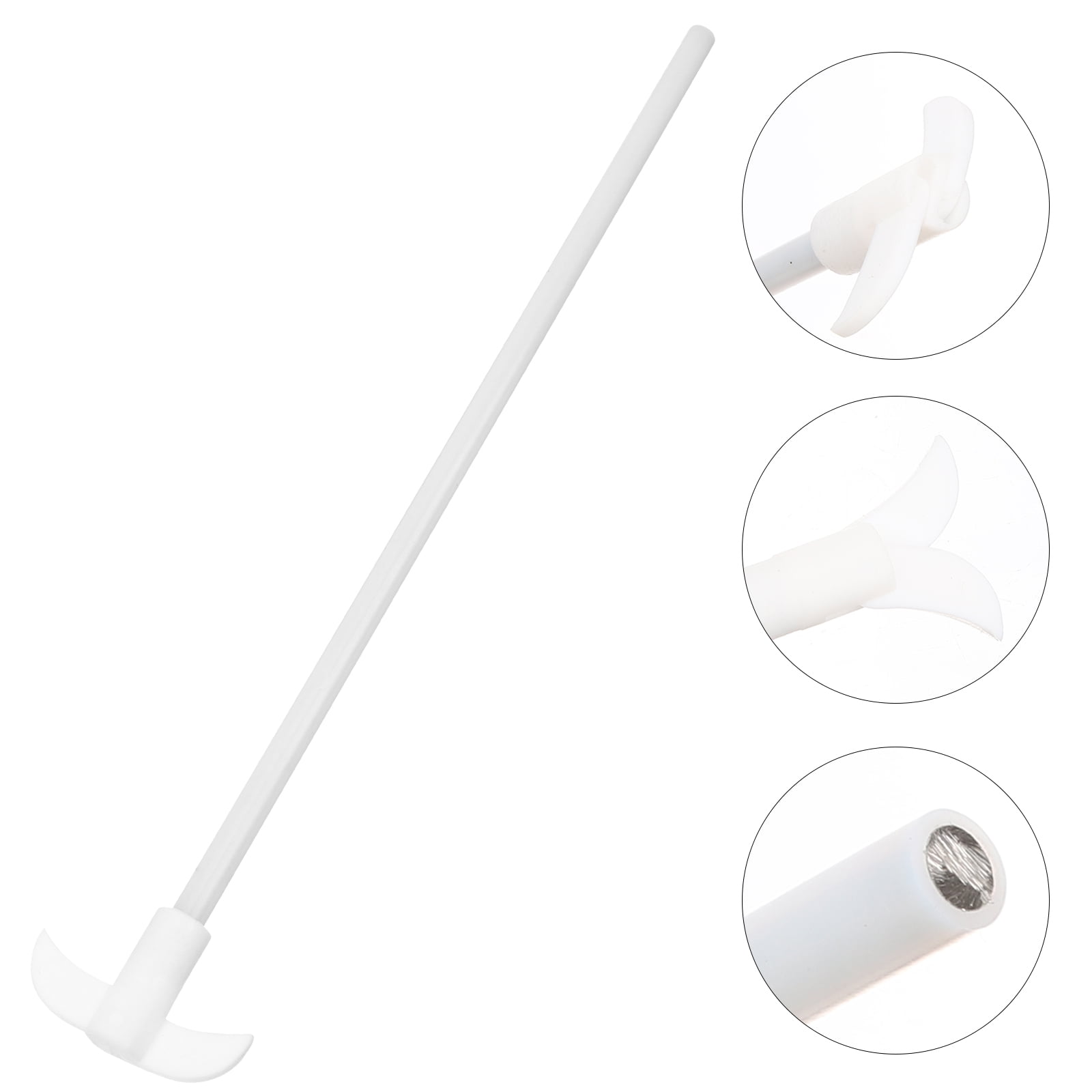 SOPOTUTU Compact PTFE Chemistry Stirring Rod for Laboratory Magnetic ...