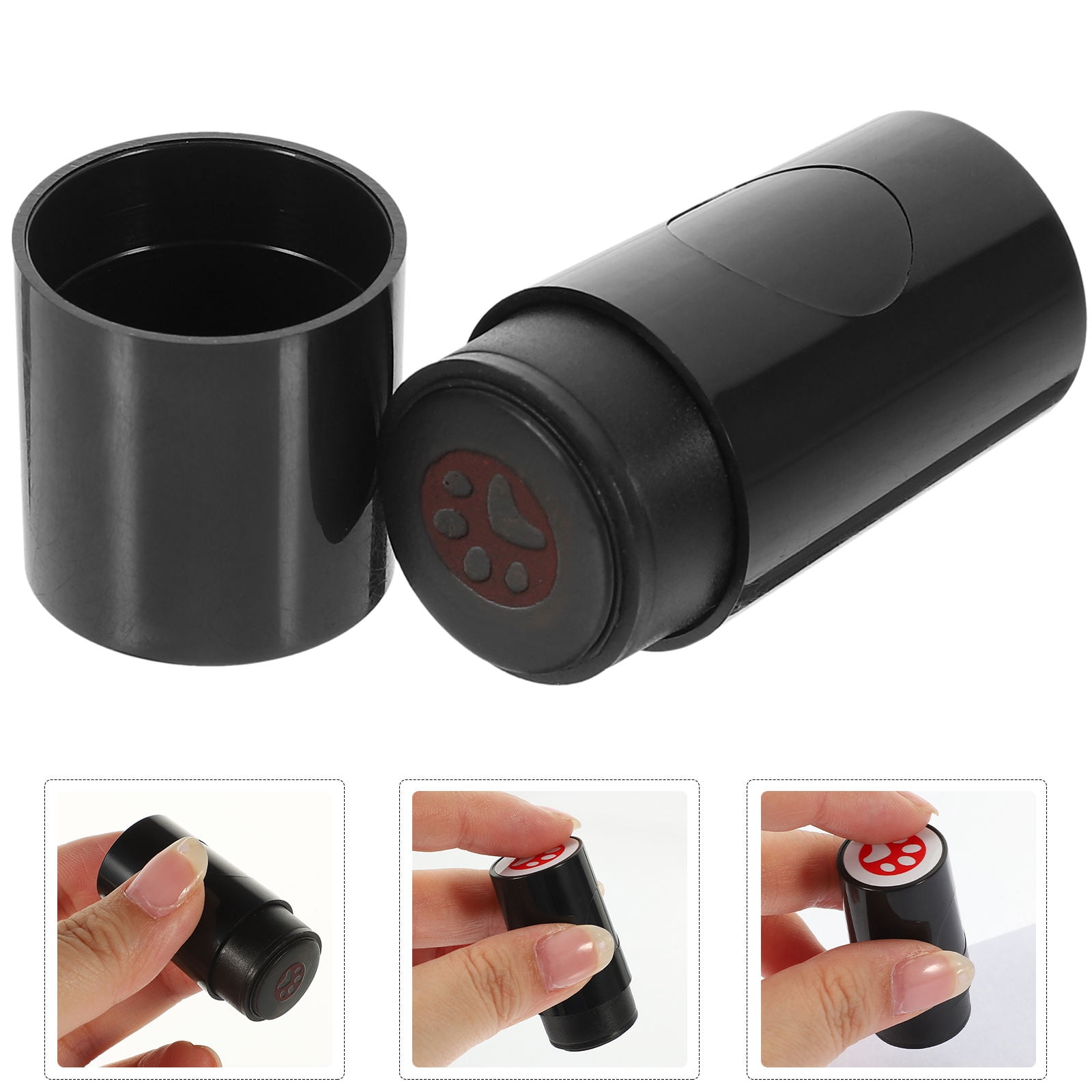 SOPOTUTU 1Pack Black Plastic Golf Ball Stamper Tool Quick Dry - Walmart.com