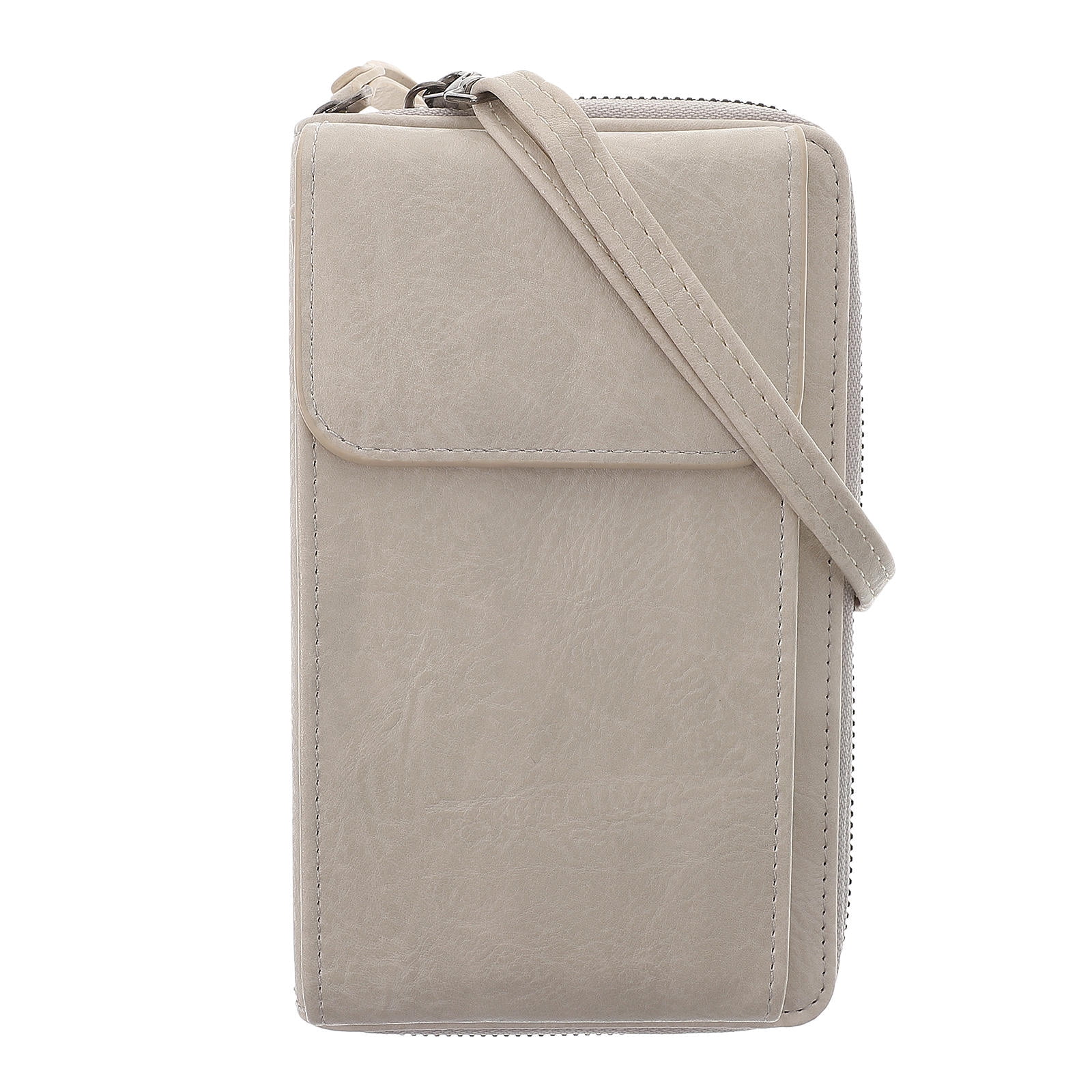 SOPOTUTU 1Pack Rectangular Cash Pouch in Beige for Lady's Money Storage ...