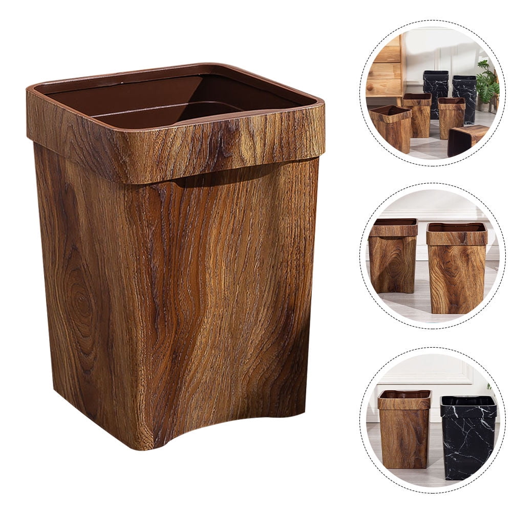 SOPOTUTU 1Pack Rectangular Trash Can For Indoor Use By Homeowners 8L ...