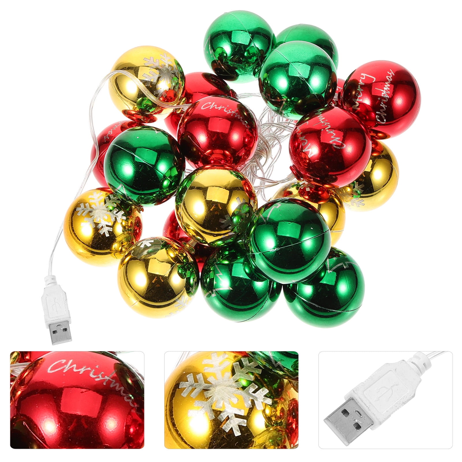 SOPOTUTU Hanging String Lights Assorted Color Plastic 1Pc - Walmart.com