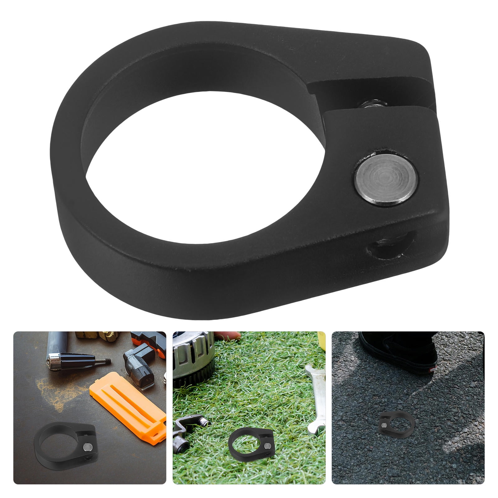 SOPOTUTU Bike Seat Clamps Black Road Biking 1Pcs - Walmart.com