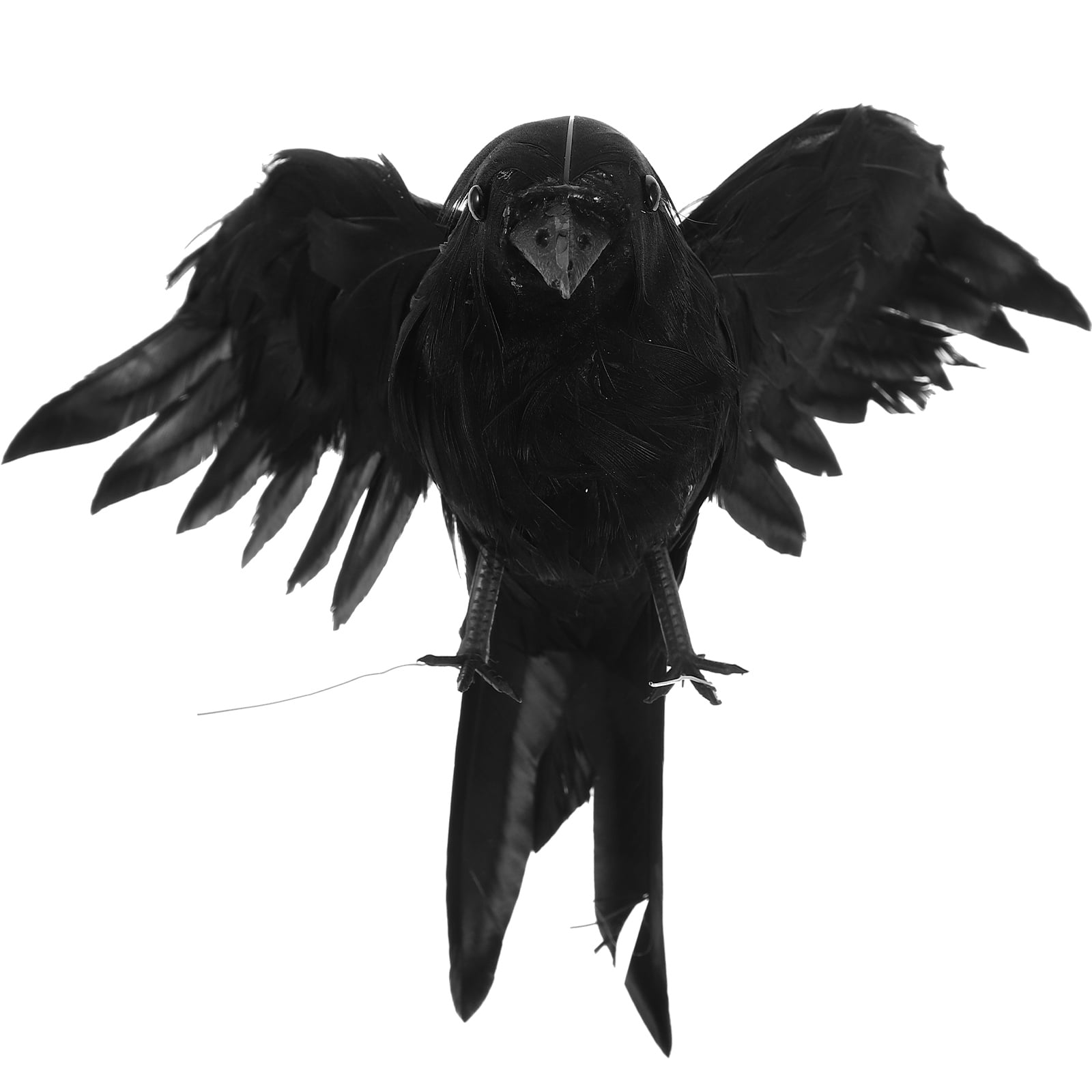 SOPOTUTU 1Pcs Black Crow Decoration for Tabletop Decor and Photo Prop ...