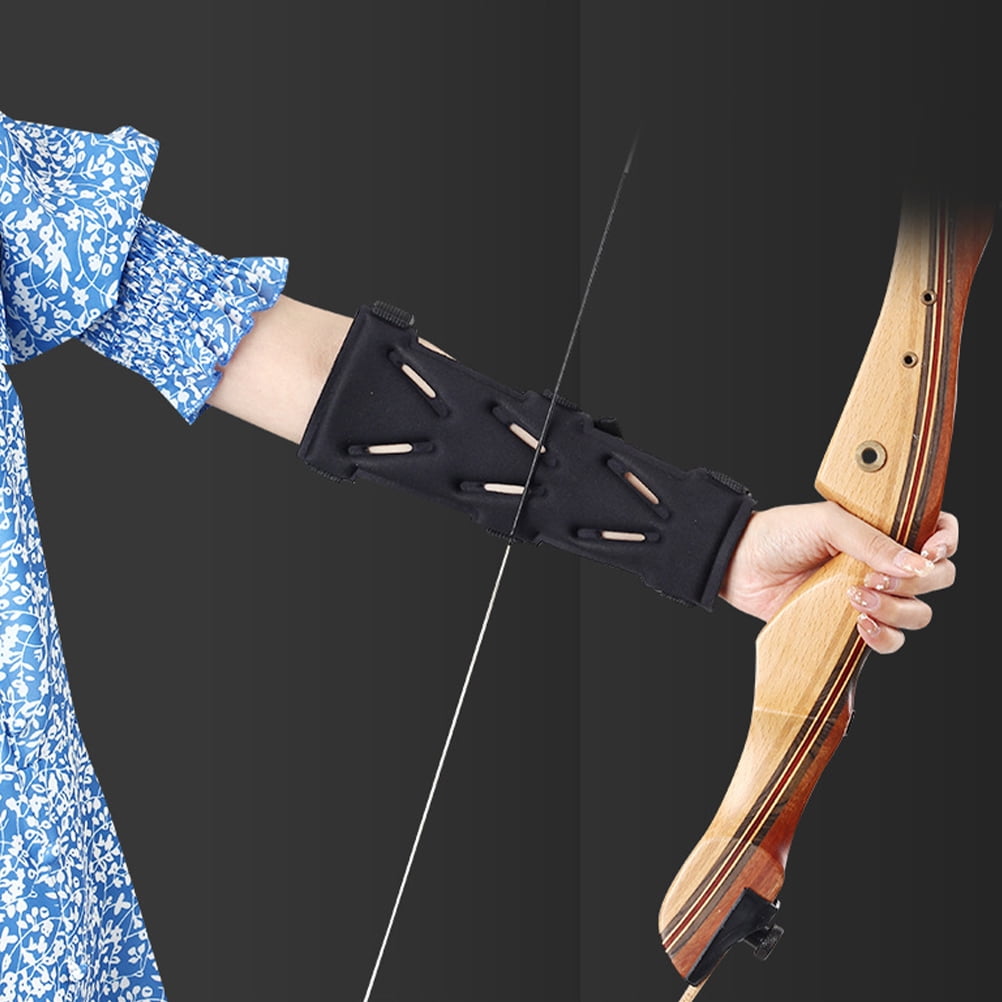 SOPOTUTU Arm Guard Archery Arm Guard Black Cloth 1Pcs - Walmart.com