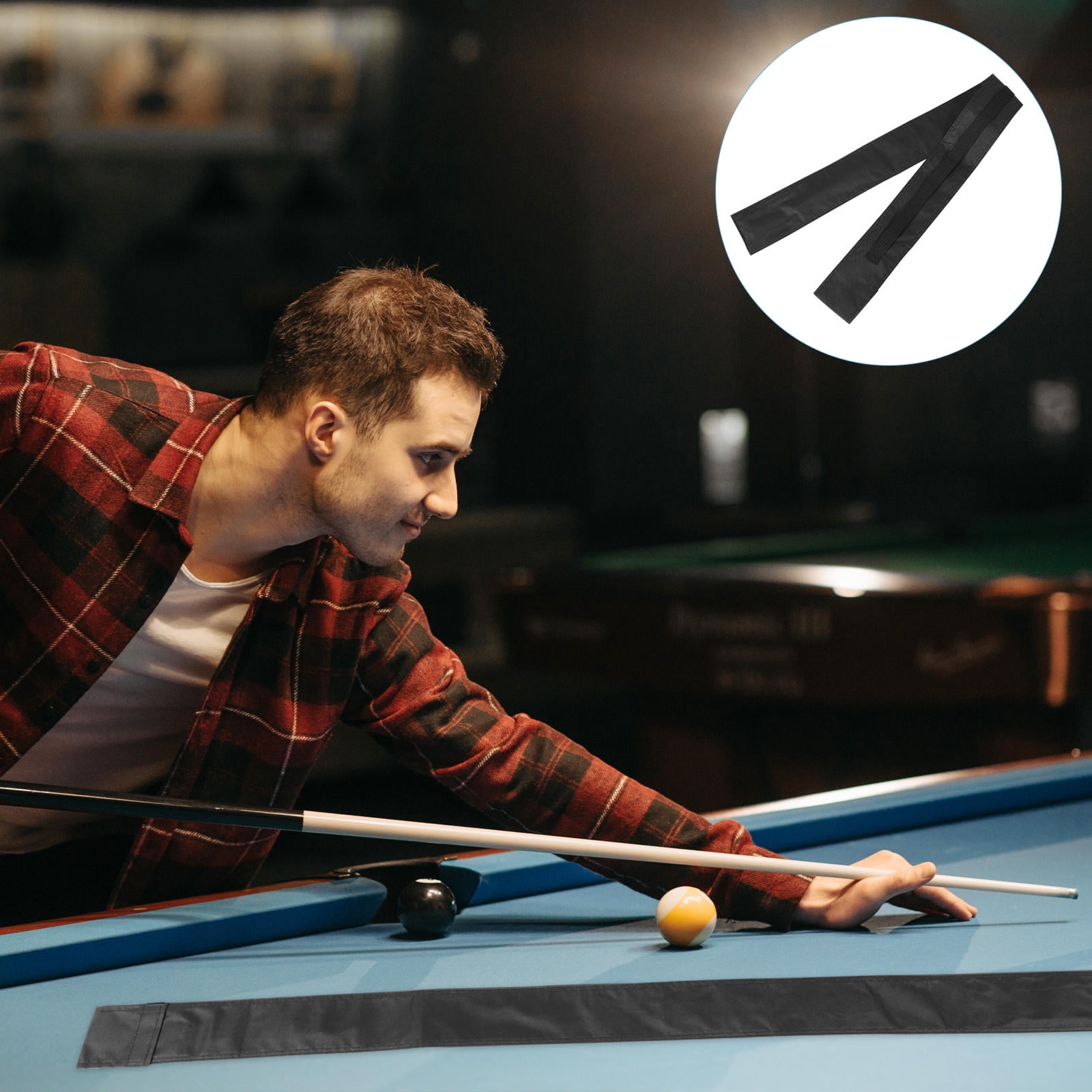 SOPOTUTU Black Nylon Cue Stick Case Prevent Scratches 1Pcs - Walmart.com