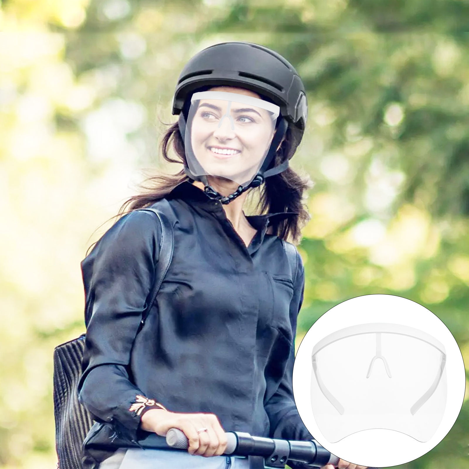 SOPOTUTU Goggle Visor Pc White For Adults Outdoor Use 1 Pc 6.7x6.5x5 ...