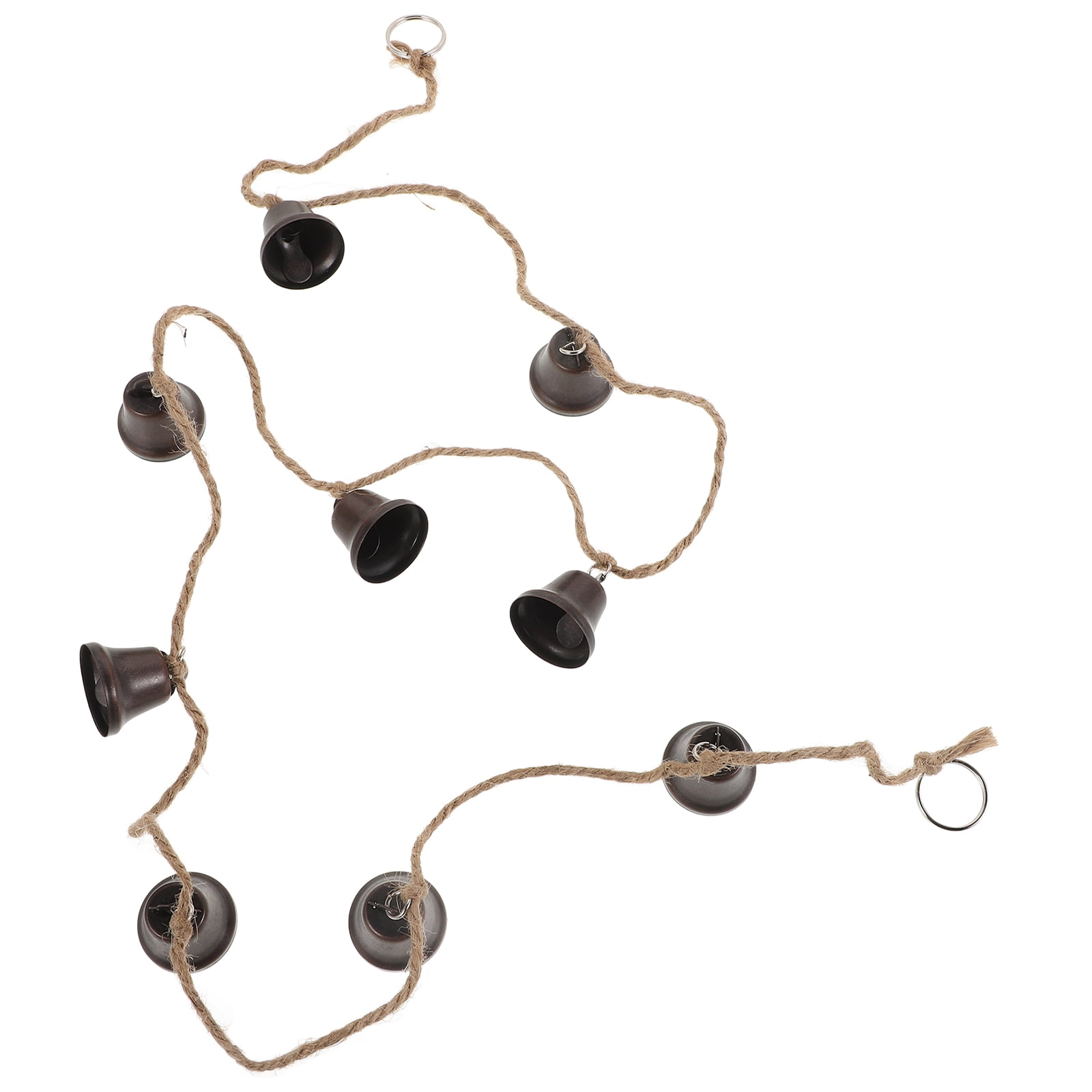 SOPOTUTU Jingle Bells Hanging String Dark Red Iron 1Set 46.5x1.2x1.0in - Walmart.com