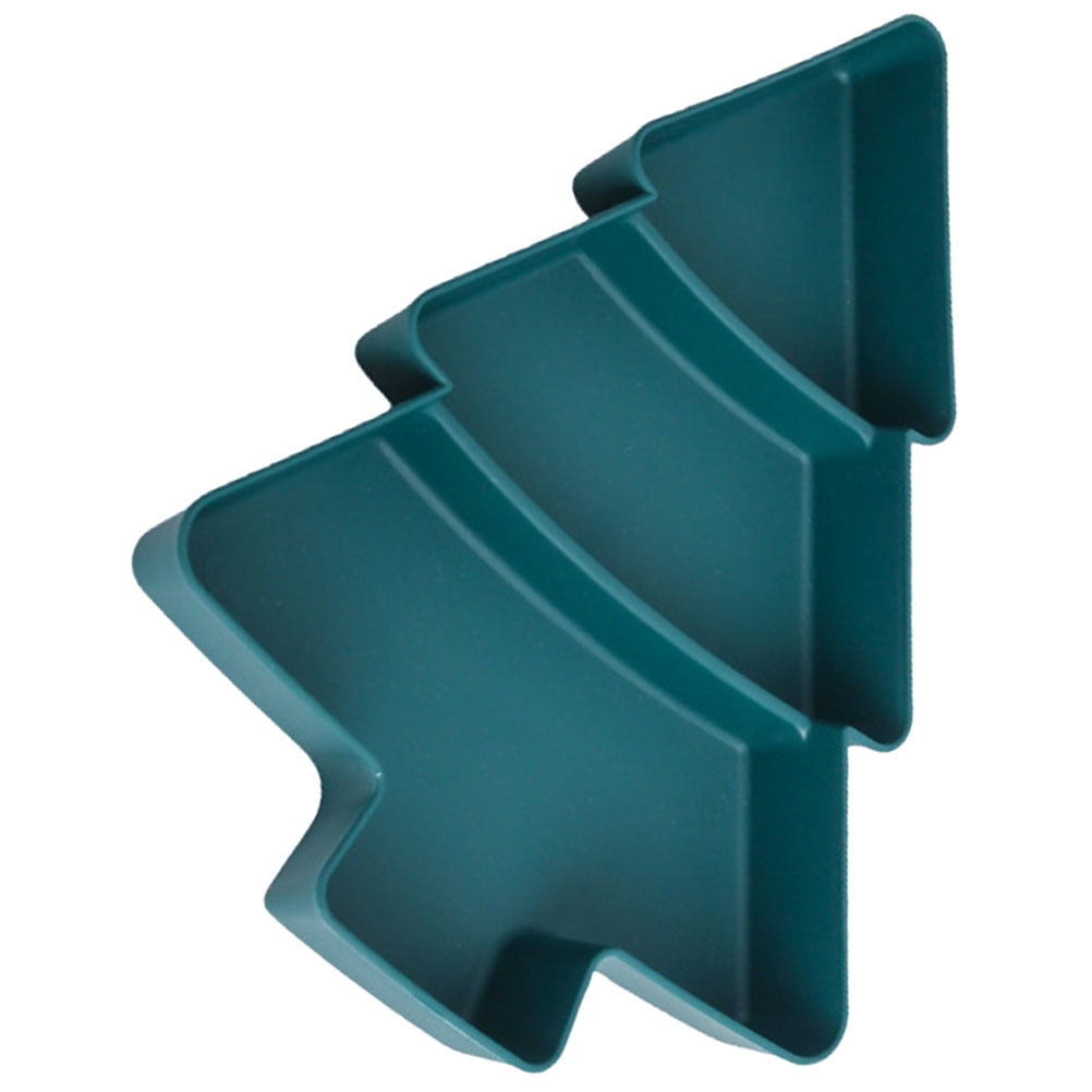 SOPOTUTU Home Snacks Fruit Plate Nut Tray Green PP 1Pack 10X7.2X1.2In ...