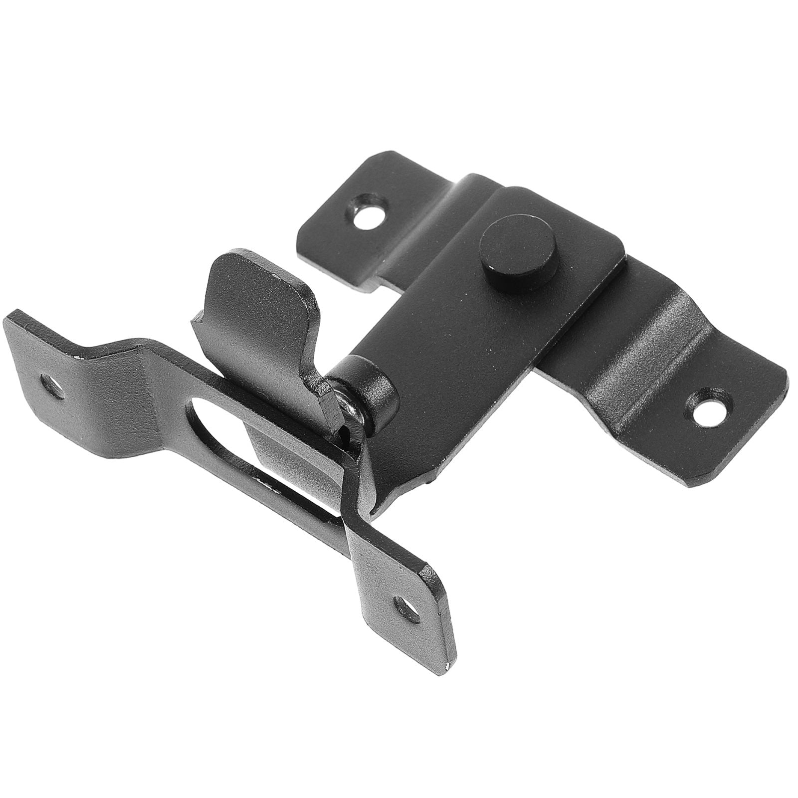 SOPOTUTU 1 Piece Black Stainless Steel Gate Latch for Outdoor Use ...