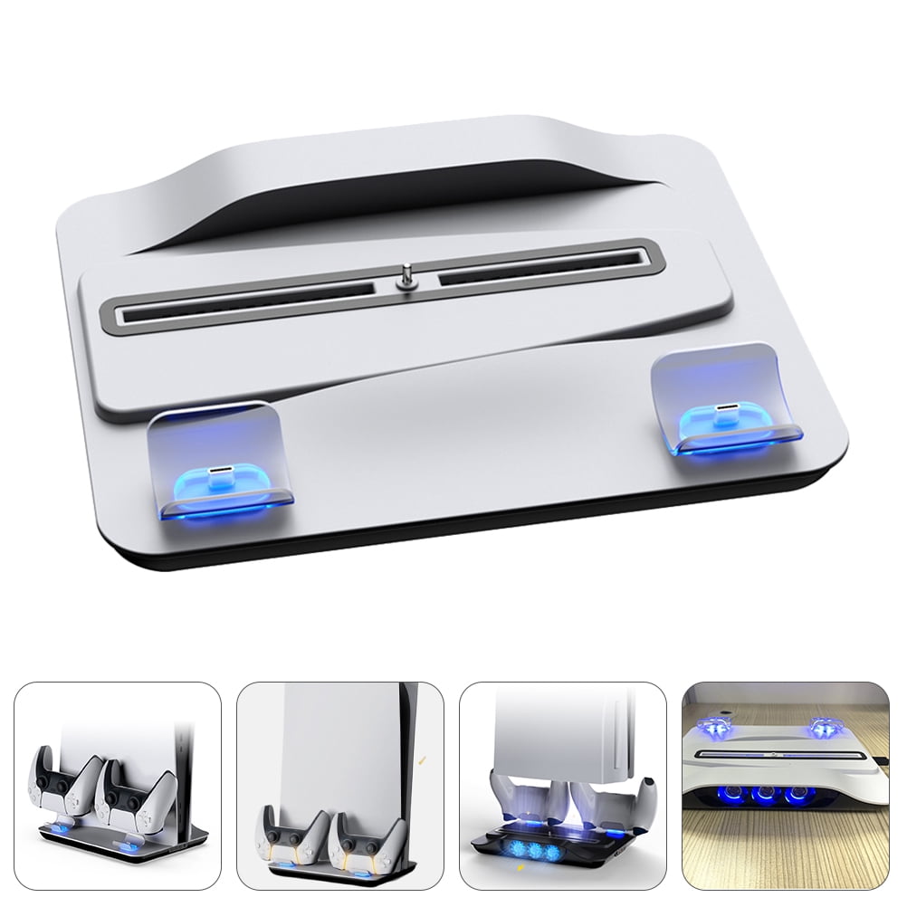 SOPOTUTU 1Set Cooling Stand ABS 24.6X19.4X4CM for with 3 Fans and Heat ...