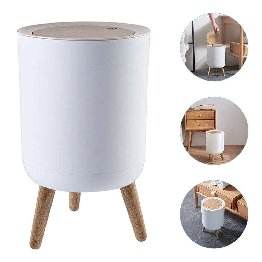 SOPOTUTU Office Garbage Can Tall Garbage Storage ABS General Users ...