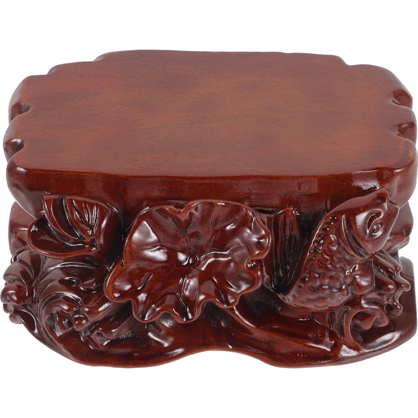 SOPOTUTU 1Set Display Risers for Indoor Decoration Wood Stand Base ...