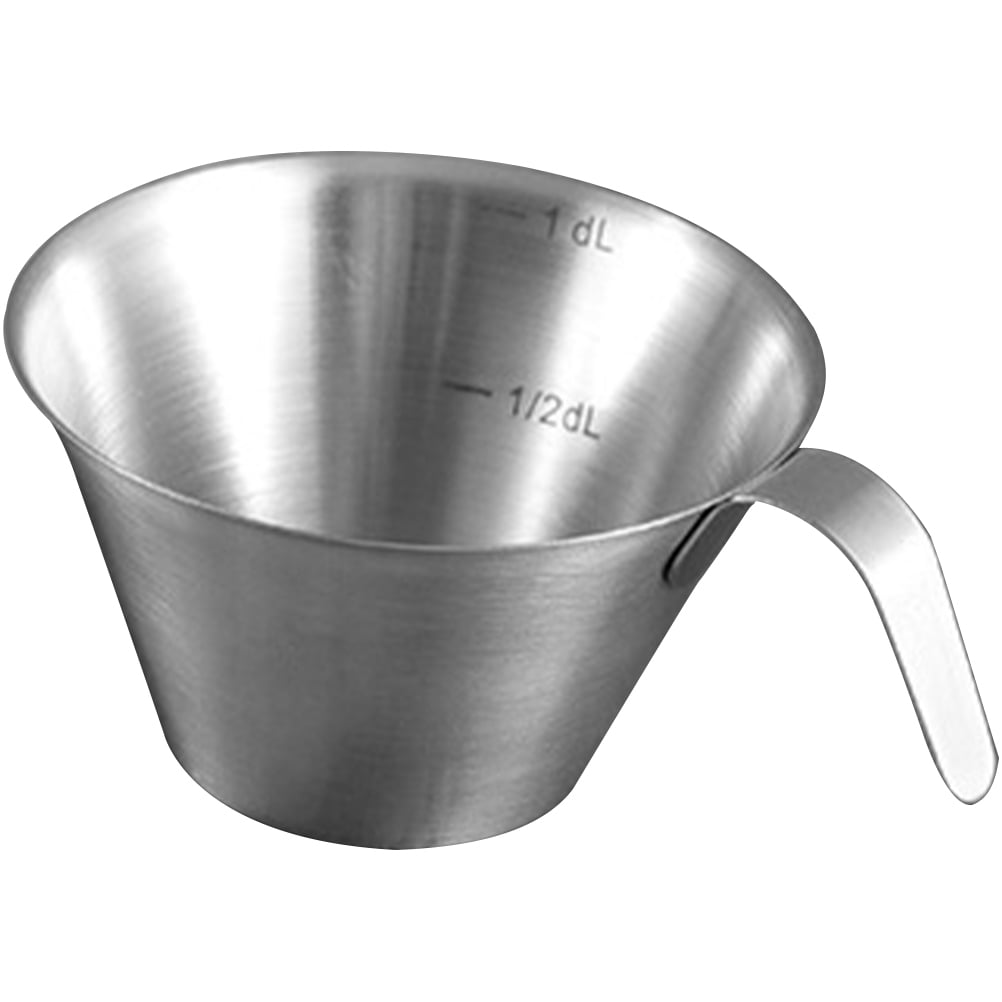 SOPOTUTU Lightweight Silver Espresso Coffee Cup for Precise Measuring ...